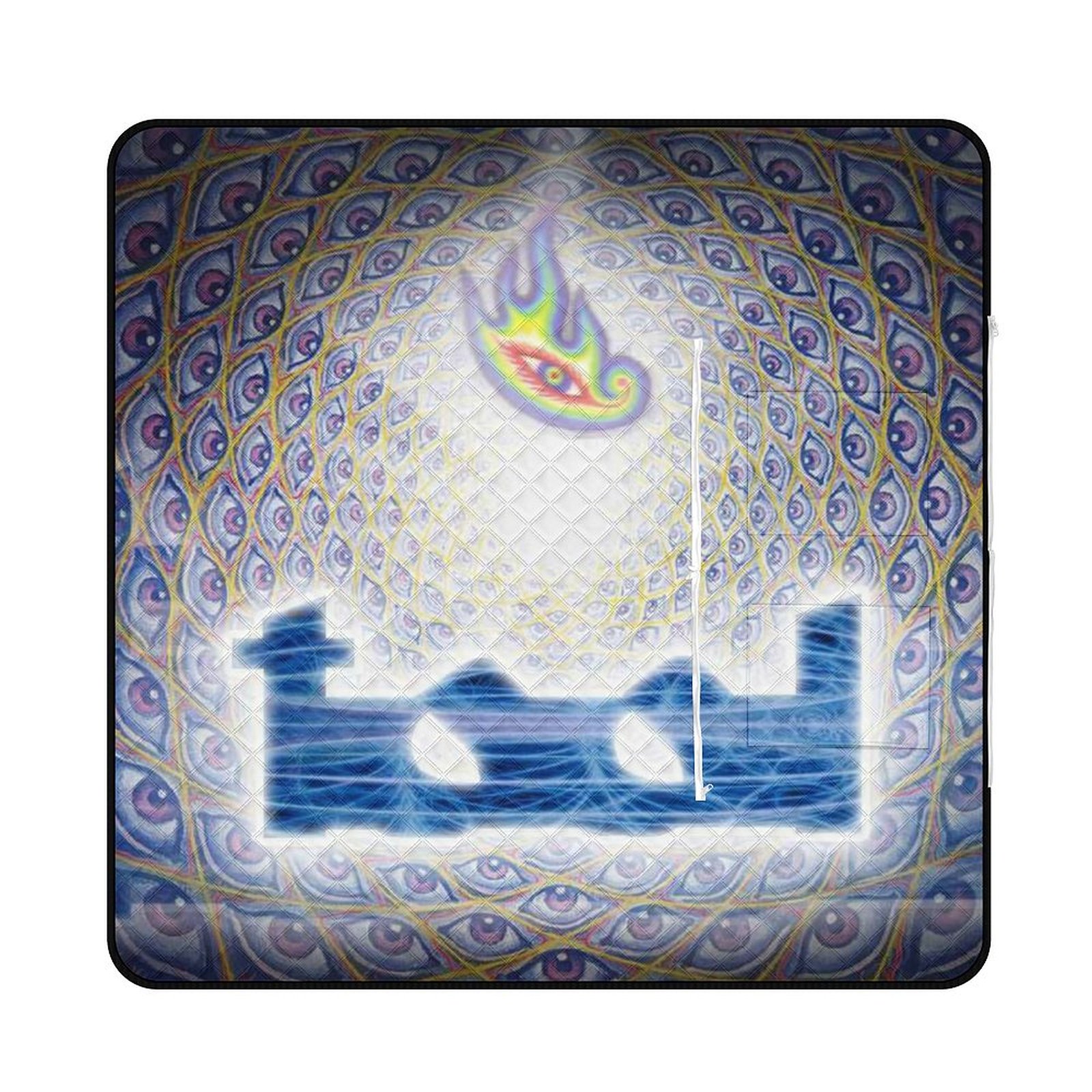 Tool Band Logo Picnic Mat Sandproof Waterproof Foldable Portable Tote ...