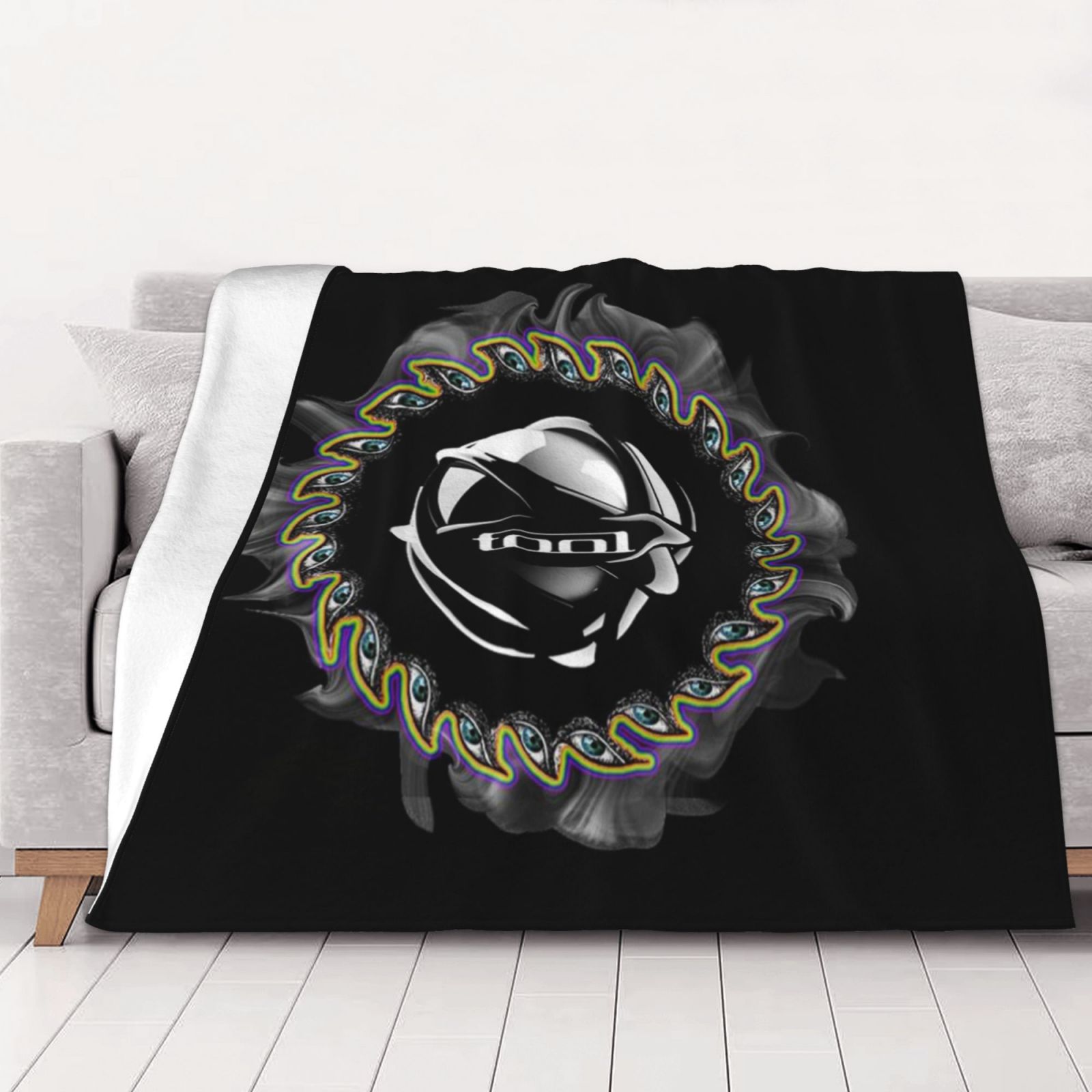 Tool Band Logo Thick Blanket Cozy Soft Fuzzy Anti-pilling Flannel Throw ...