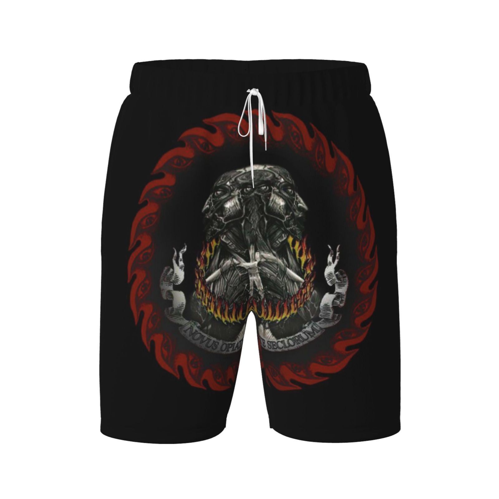 Tool Band Music Teen Swim Trunks Summer Beach Board Shorts Double ...