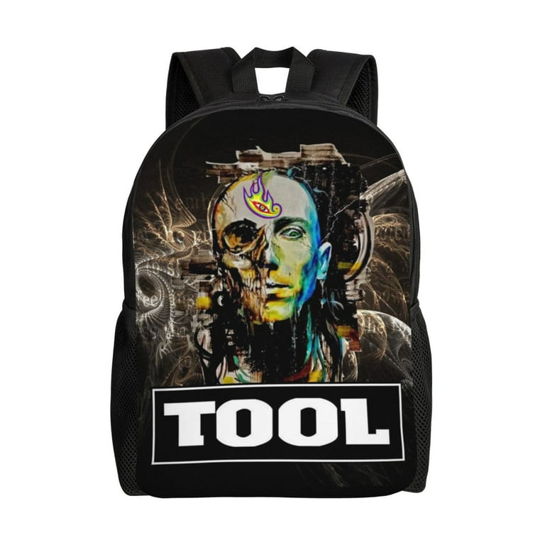 Tool Band Rock Backpack Lightweight Unisex Basic Daypack Tool Band Rock Backpack Lightweight Unisex Basic Daypack
