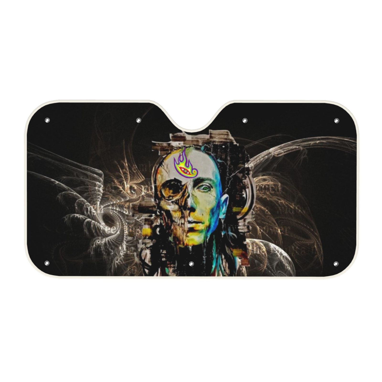 Tool Band Rock Foldable Car Windshield Sunshade Vehicle Automotive ...