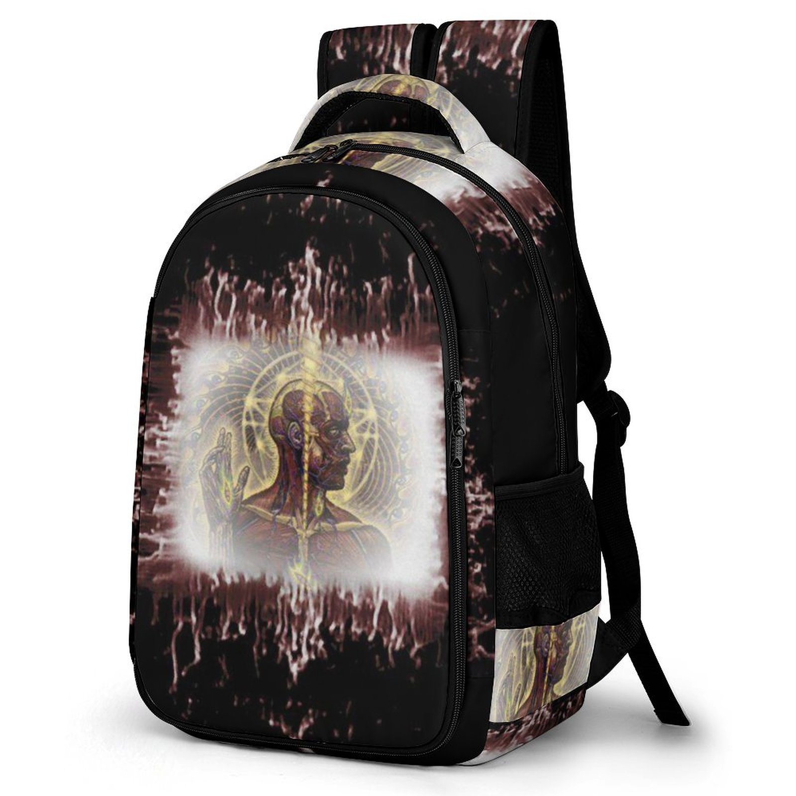 Tool Band Rock School Bag Laptop Backpack Bookbag Satchel Multipurpose ...