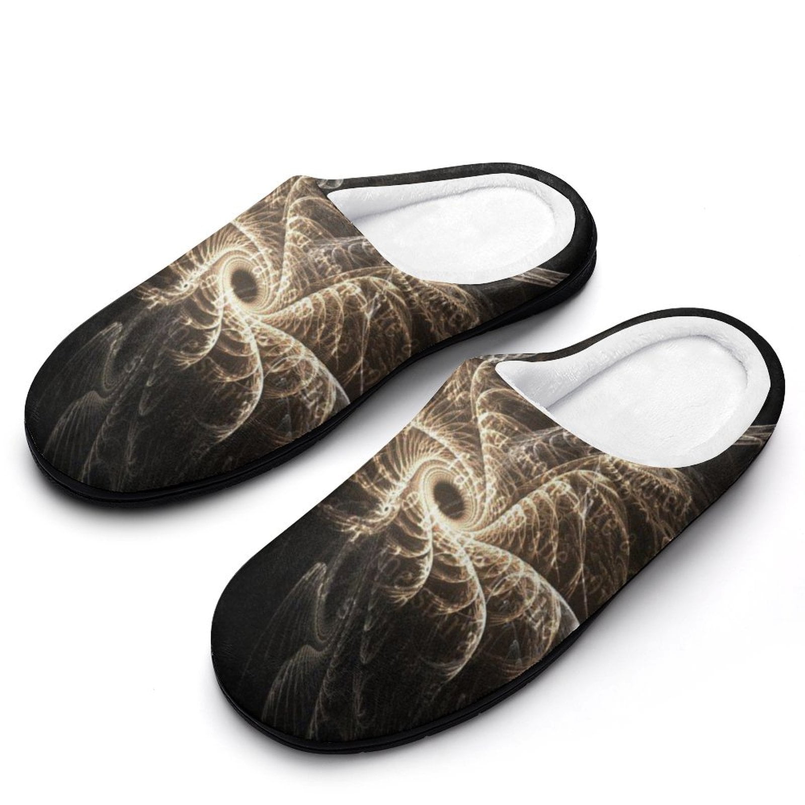 Tool Band Song Fuzzy Cotton Slippers For Mens Winter Cotton Lightweight ...