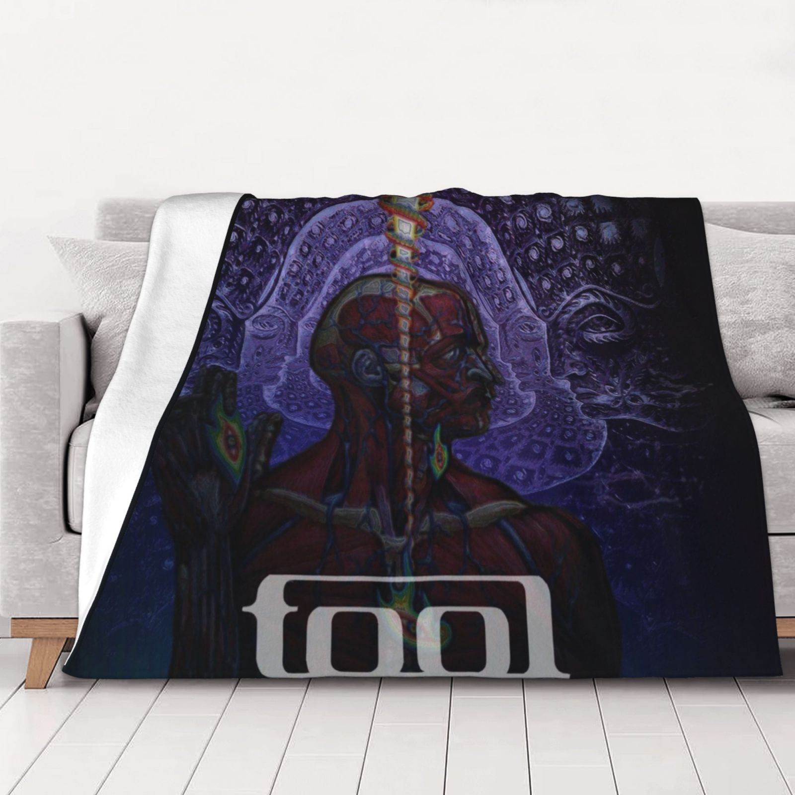 Tool Band Song Thick Blanket Cozy Soft Fuzzy Anti-pilling Flannel Throw ...