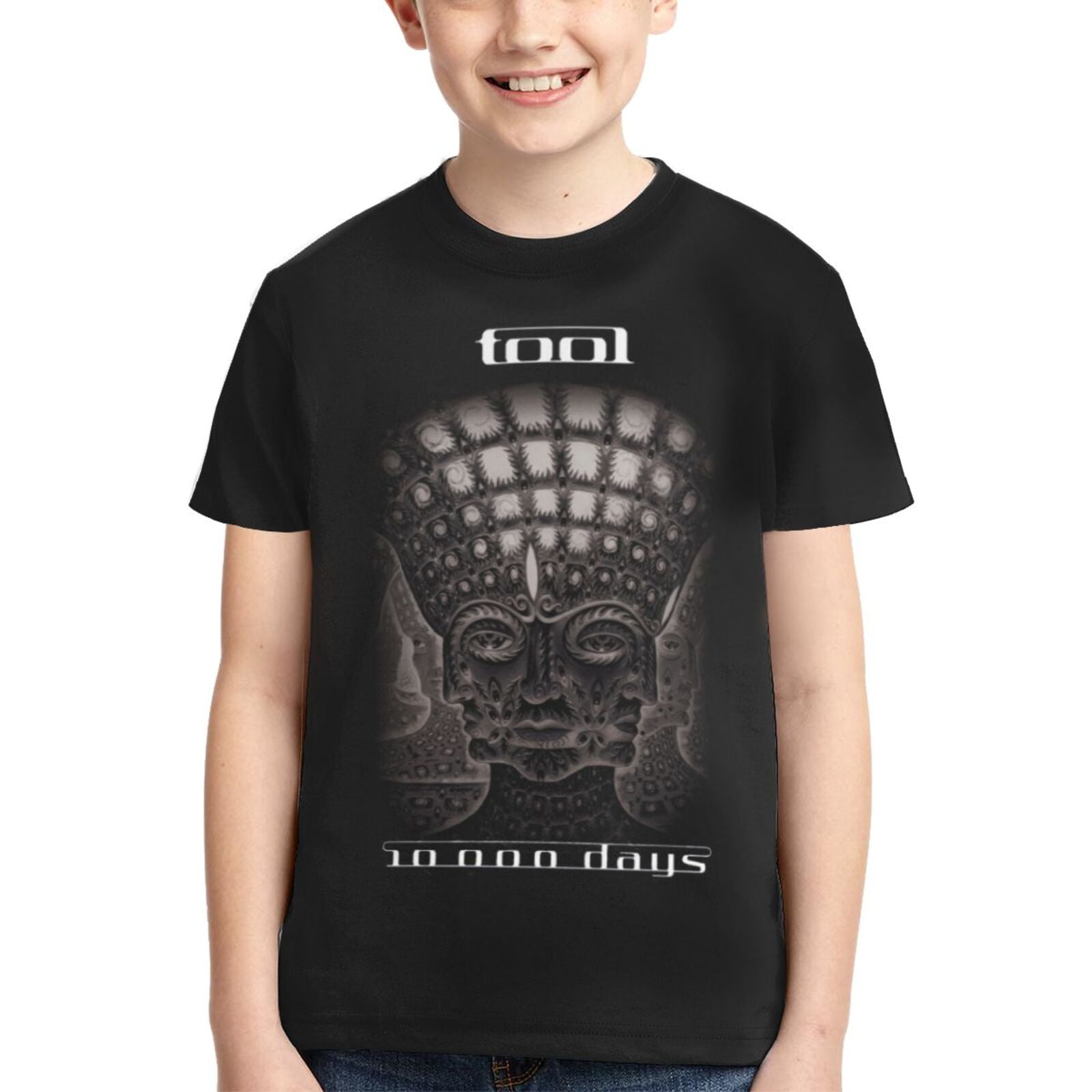 Tool Band T Shirts 3D Printed Short Sleeve Tee Shirt for Boys Girls ...