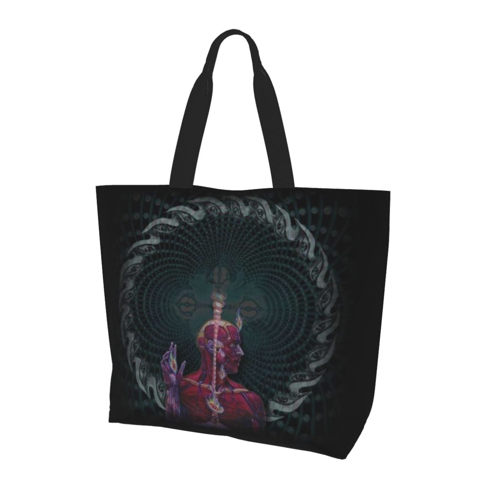 Tool Band Tote Bags Reusable Women Shoulder Bag Grocery Bag Travel ...