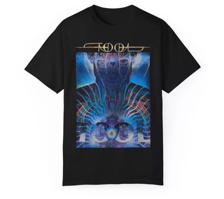 Tool Band Two-Sided Graphic Print T-Shirt - Vintage Rock Metal Tee 2025 ...