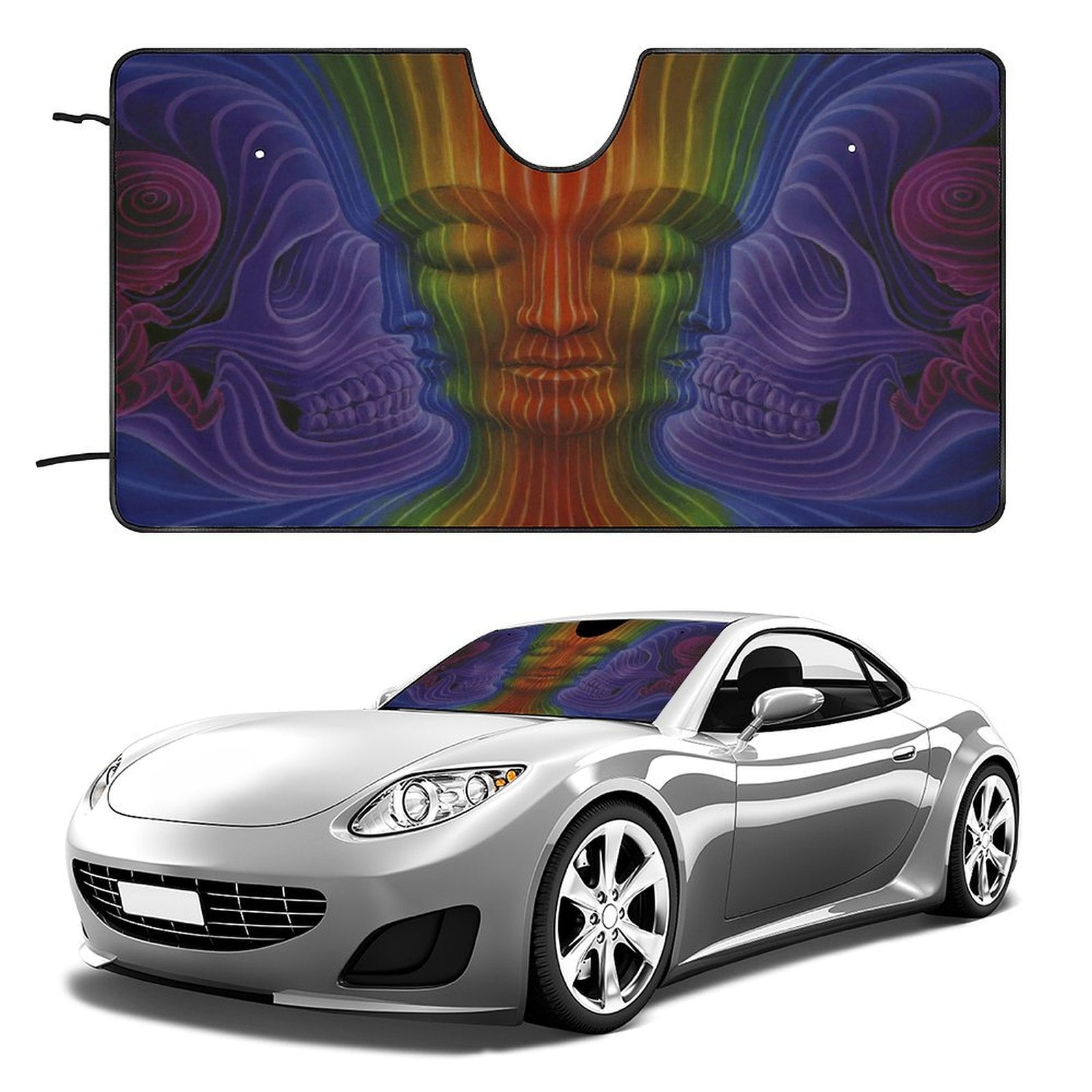 Tool Band Windshield Sun Shade - Car Sun Shade Windshield Keeps ...