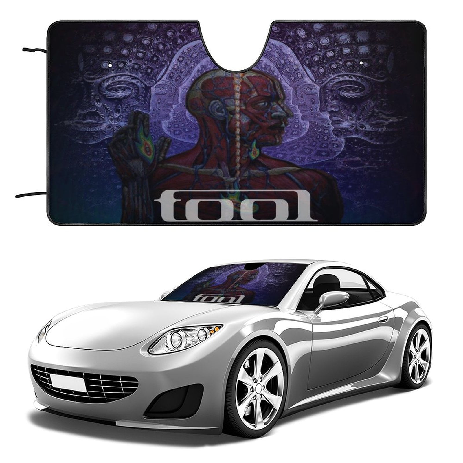 Tool Band Windshield Sun Shade - Car Sun Shade Windshield Keeps ...