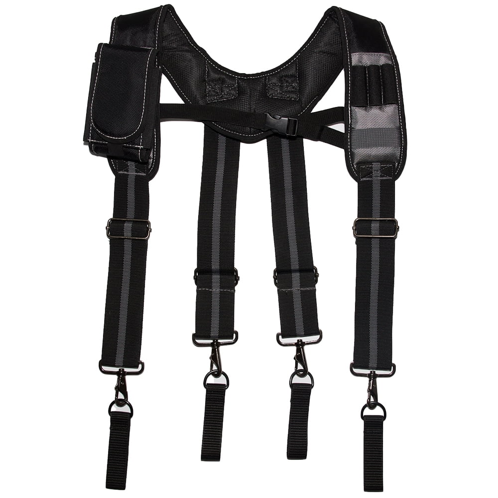 Custom Leathercraft CLC Hi-Viz Gear Suspenders - Heavy-Duty Adjustable ...