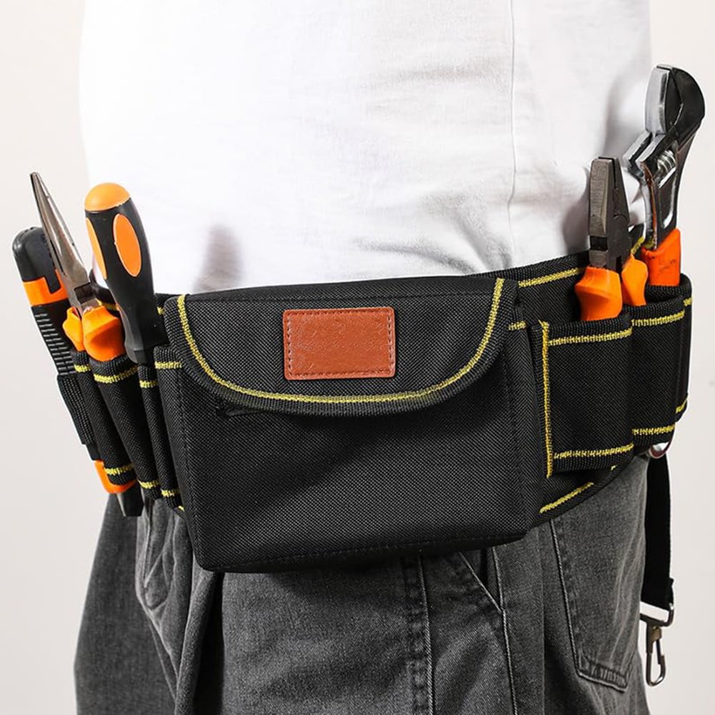 Tool Belt with Nail Pockets, Tape Measure Bag, for Carpenters for ...