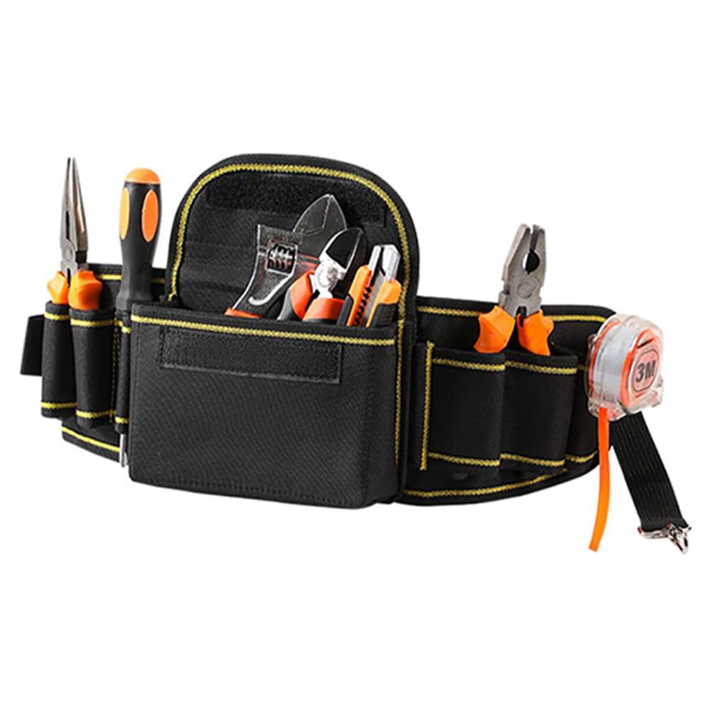 Tool Belt with Nail Pockets, Tape Measure Bag, for Carpenters for ...