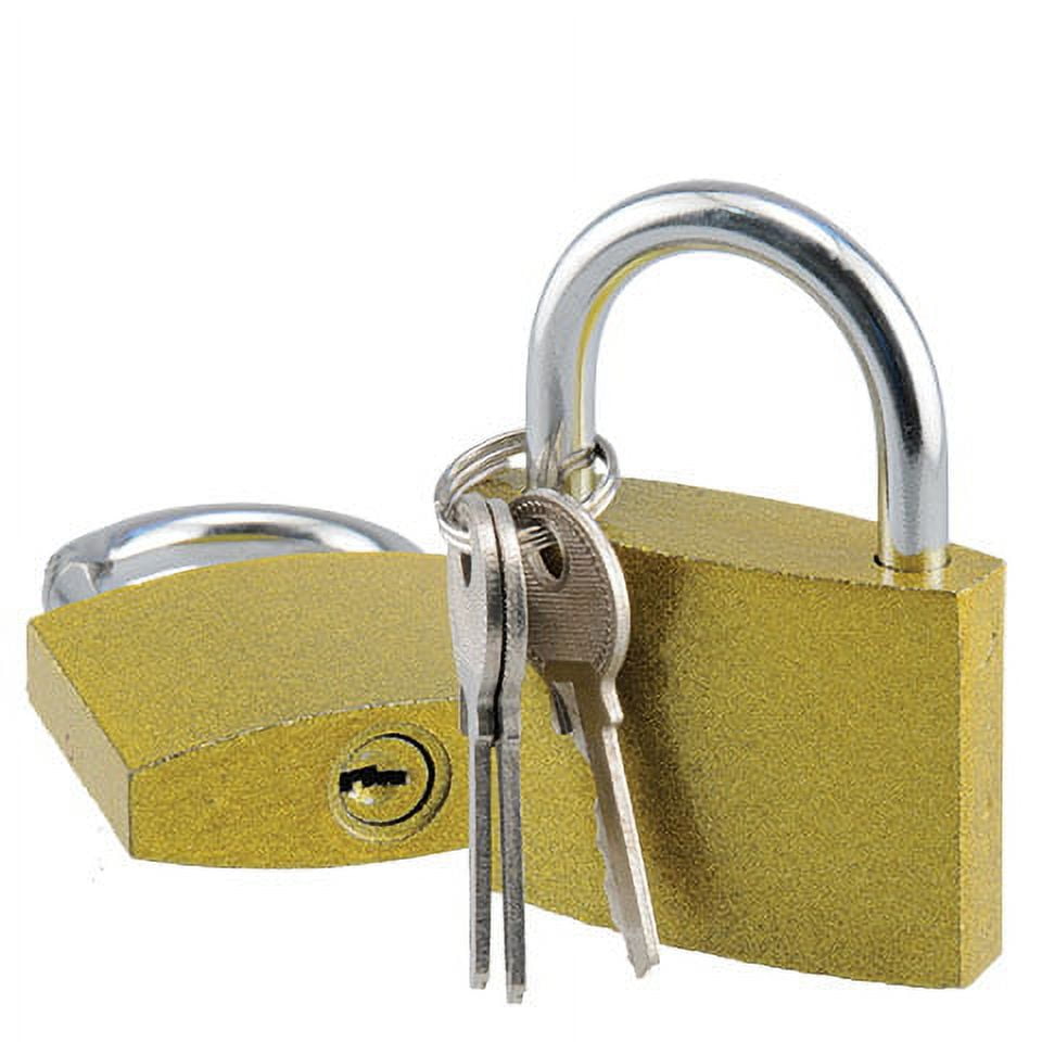 Tool Bench Hardware Padlocks with Keys 2 PACK - Walmart.com