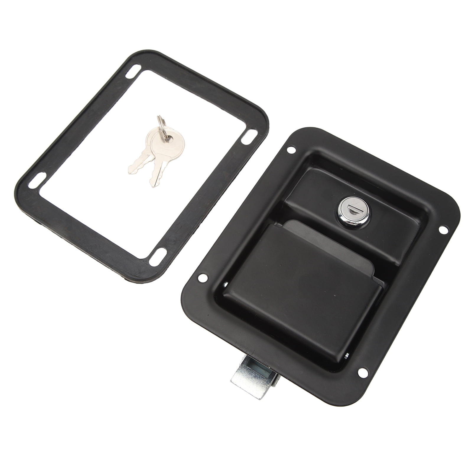 Tool Box Handle Latch With 2 Keys Flush Mount Steel Construction Heavy