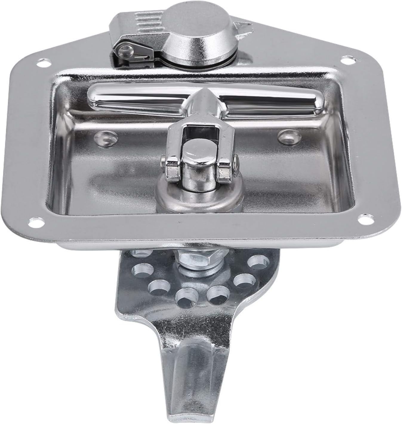 Tool Box Latch Stainless Steel T Handle Latche Tool Box Locks Keys With Gasket Folding T Handle