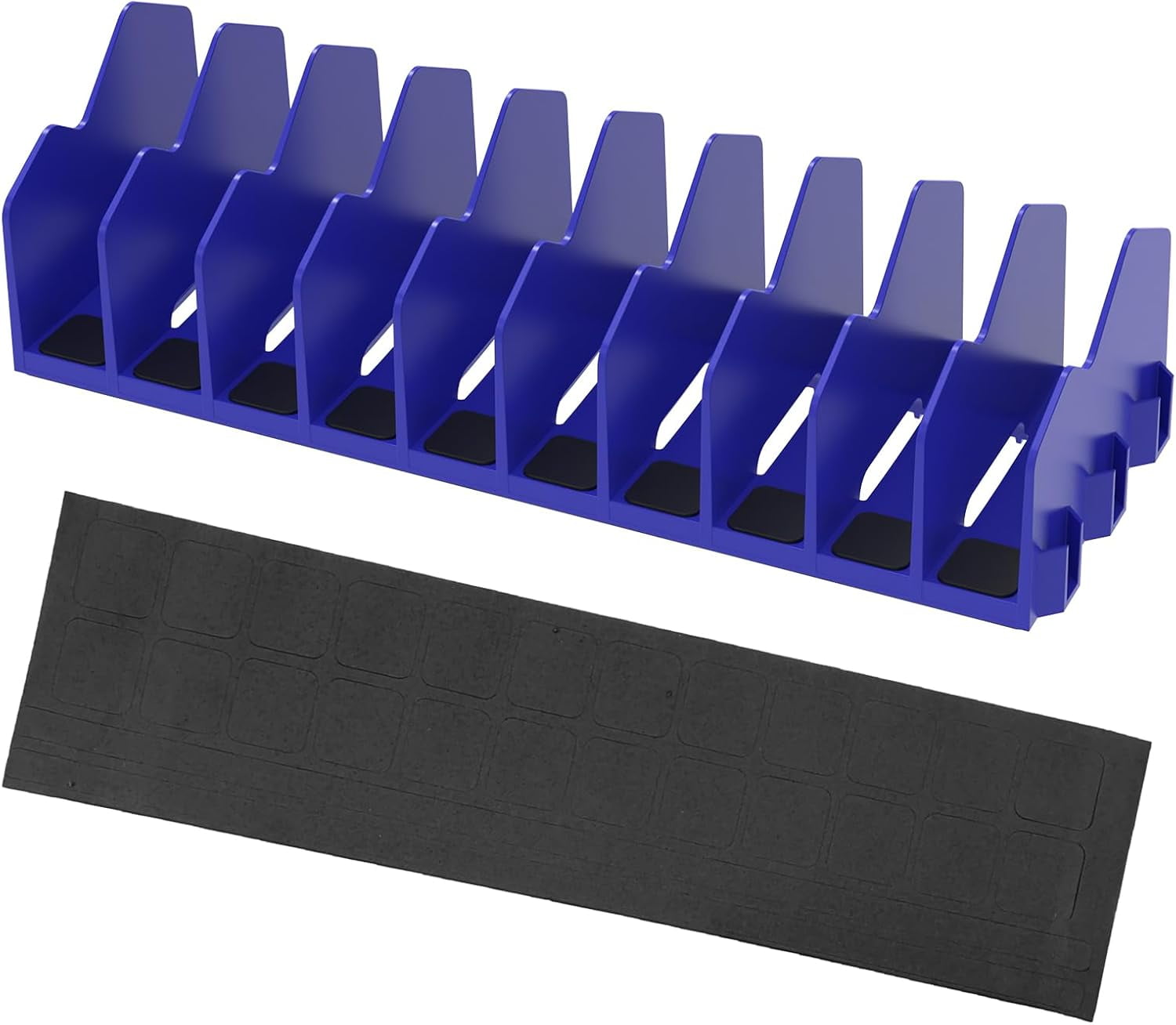 Tool Box Organizer, 10 Slots Plier Organizer Rack With Nonslip Rubber ...