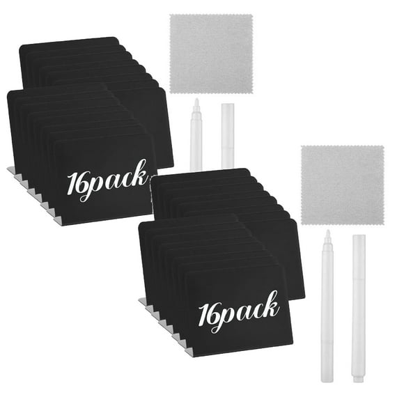 Food Label Holders Buffet