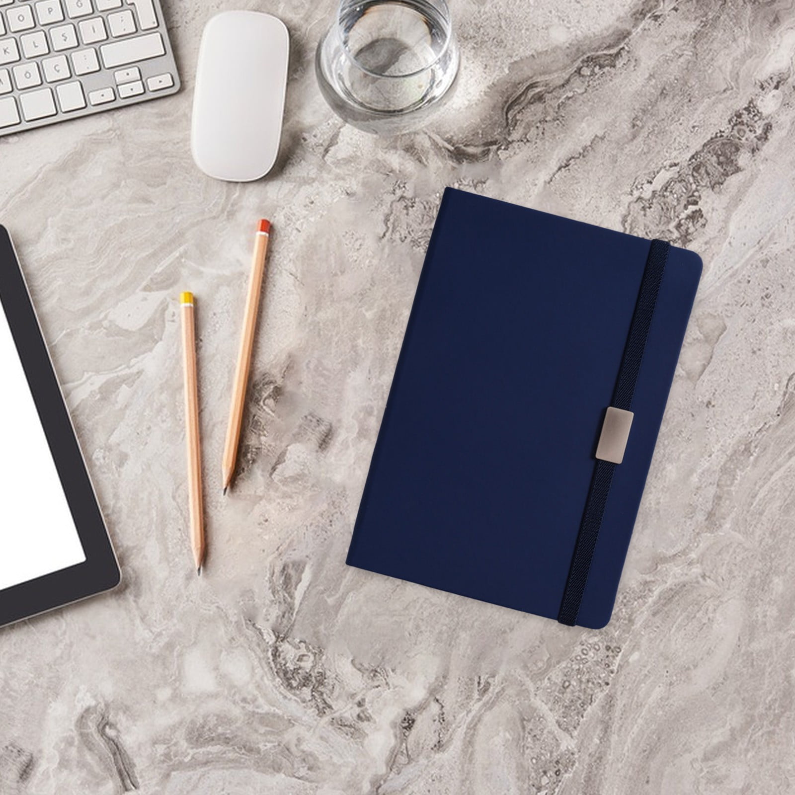 Qaailabf Daily Planner Notebook | 1-Pack | 8.27x5.71in Lined Diary ...