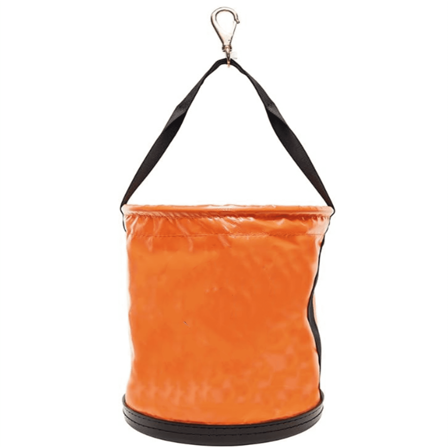 Tool Bucket, Vinyl Lineman Bucket with Swivel Snap and Web Handle, 12 ...