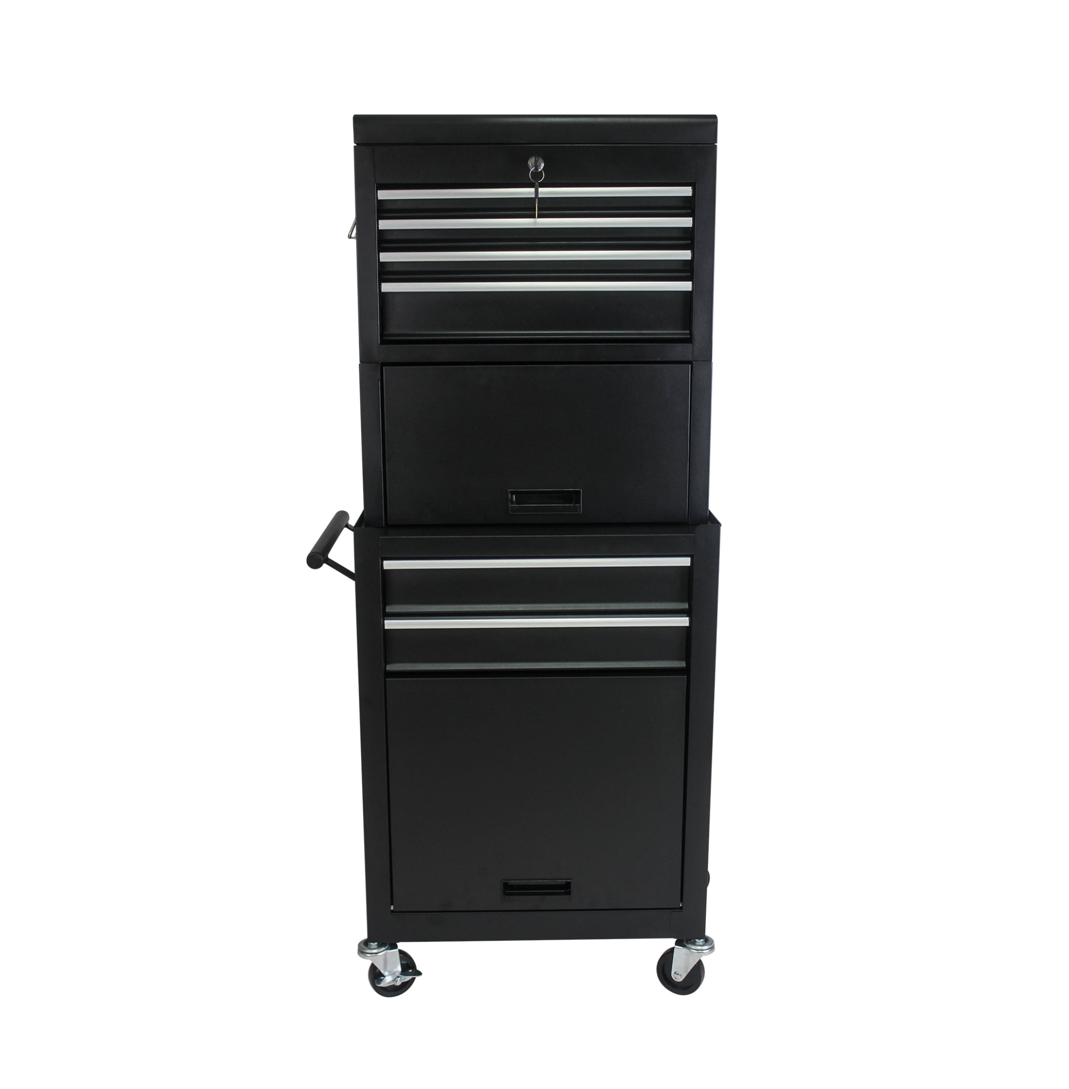 Tool Cabinet on Wheels, 6-Drawer Lockable Rolling Tool Chest ...