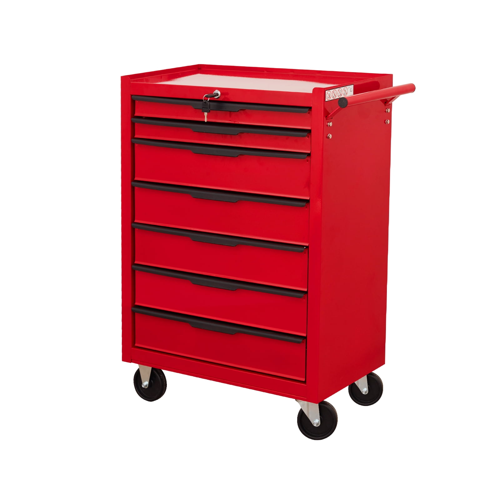 Tool Cabinets 7-Drawer Rolling Tool Chest Cabinet, Large Capacity Metal ...