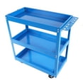 Tool Cart on Wheels, 3 Tier Rolling Mechanic Tool Cart, Heavy Duty ...
