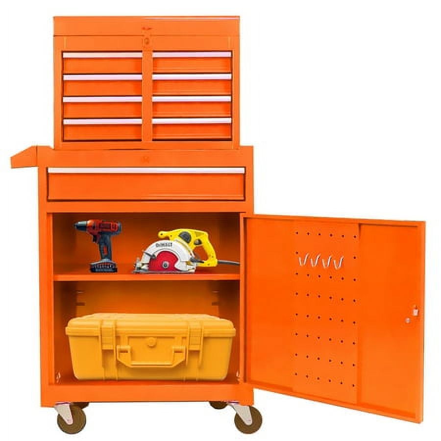 Tool Chest with 5 Drawers, Rolling Tool Box, Lockable Tool Cabinet ...