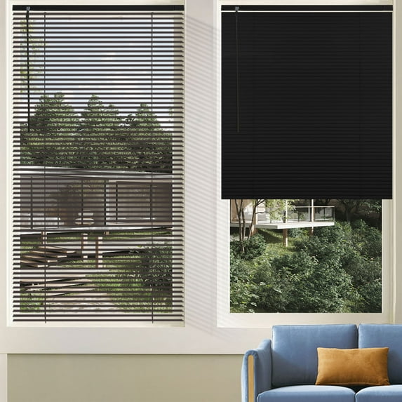 No Tool Cordless Horizontal Window Blinds - Easy Install, Waterproof ...