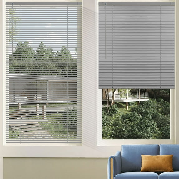 No Tool Cordless Horizontal Window Blinds - Easy Install, Waterproof ...
