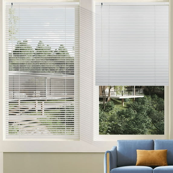 No Tool Cordless Horizontal Window Blinds - Easy Install, Waterproof ...