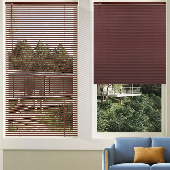 No Tool Cordless Horizontal Window Blinds - Easy Install, Waterproof ...