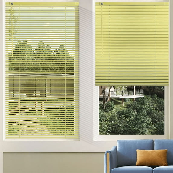 No Tool Cordless Horizontal Window Blinds - Easy Install, Waterproof ...