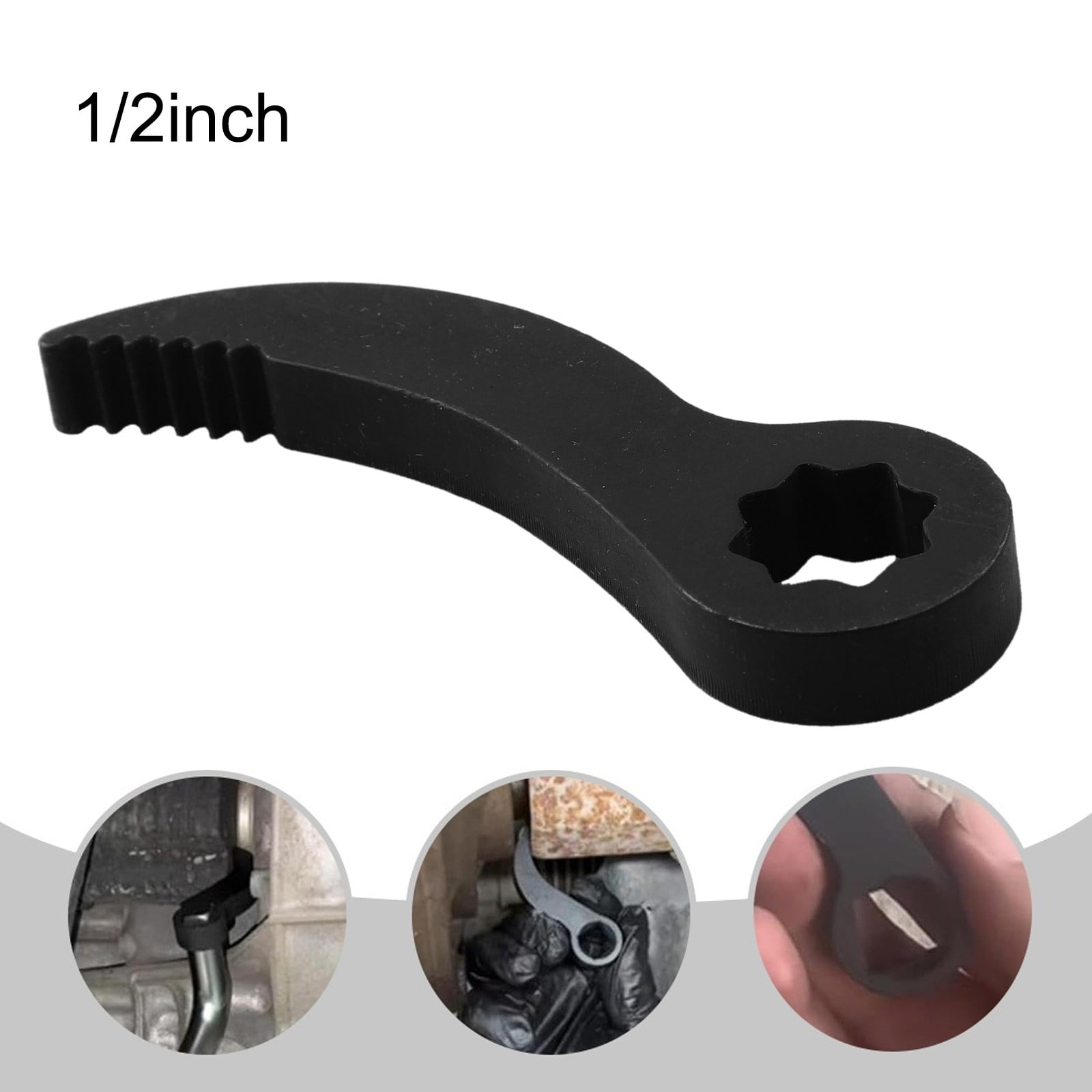 Tool Crowbar Adapter Head1/2inch Drive Ratchet Open End Wrench For ...