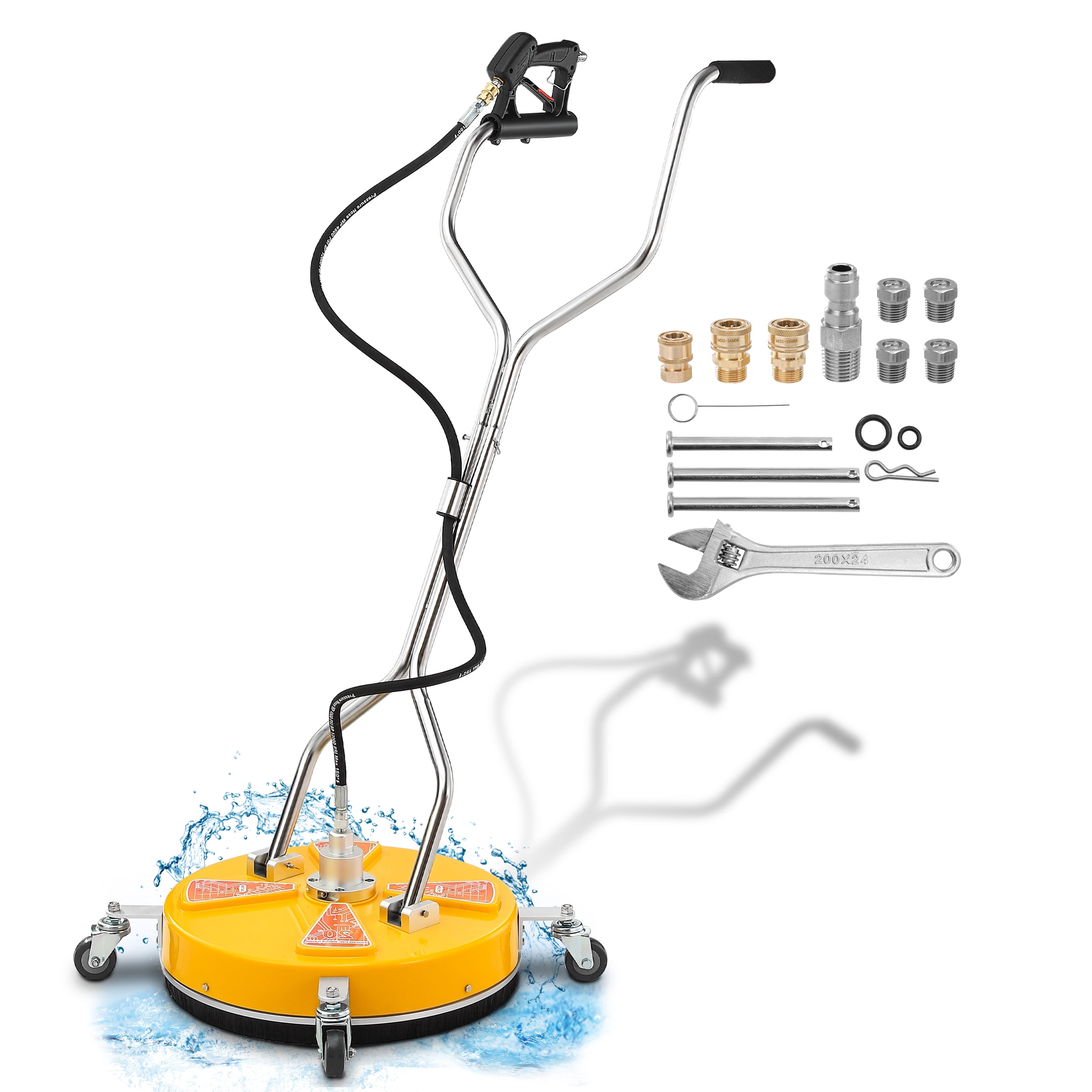 Tool Daily 20" Pressure Washer Surface Cleaner Dual Handle,Power Washer ...