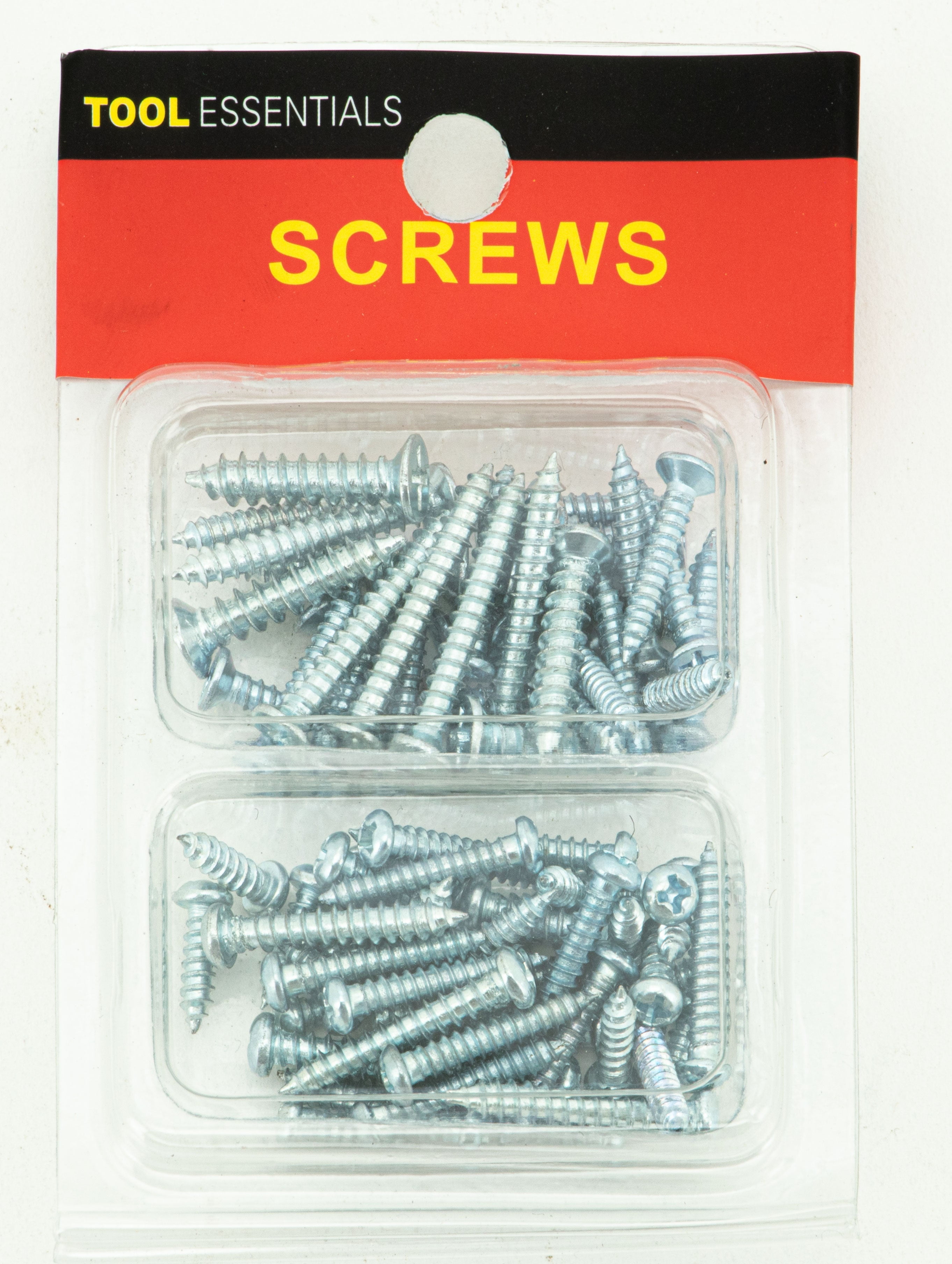 Tool Essentials 75pc Wood Screws Assorted Sizes - Walmart.com