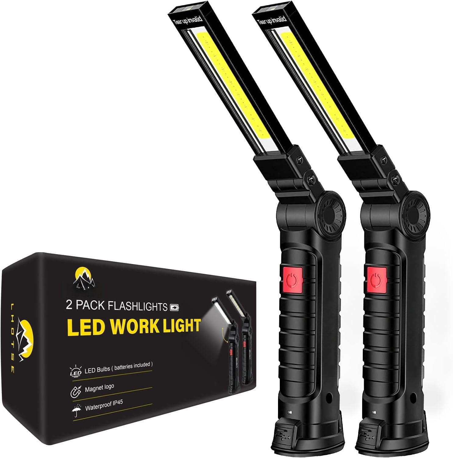 Tool Gifts for Men Dad Him, Work Lights, Work Light with Base & Hook ...