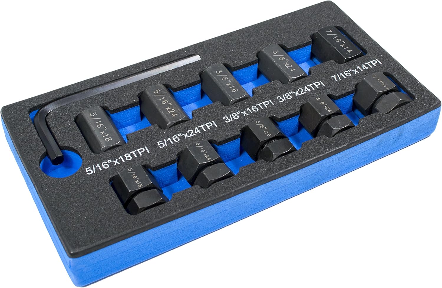 Tool Guy Republic 10 PC Stud Remover and Installer Kit (HT-1545 SAE ...