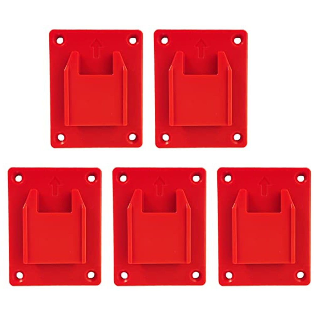 Tool Holders Battery Holders Mount For 18V Battery Drill Tool Red With ...