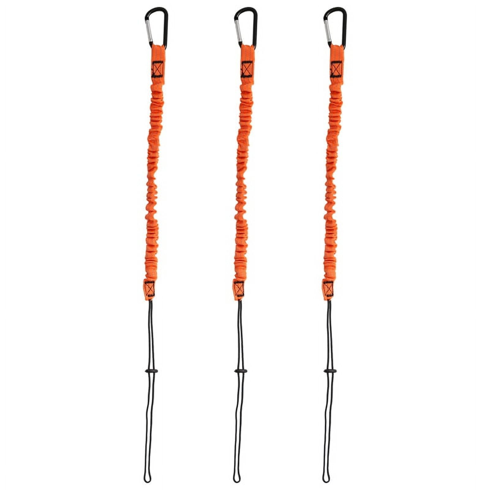 Tool Lanyard,3 Pcs Safety Lanyard with Carabiner,Shock Absorbing Safety ...