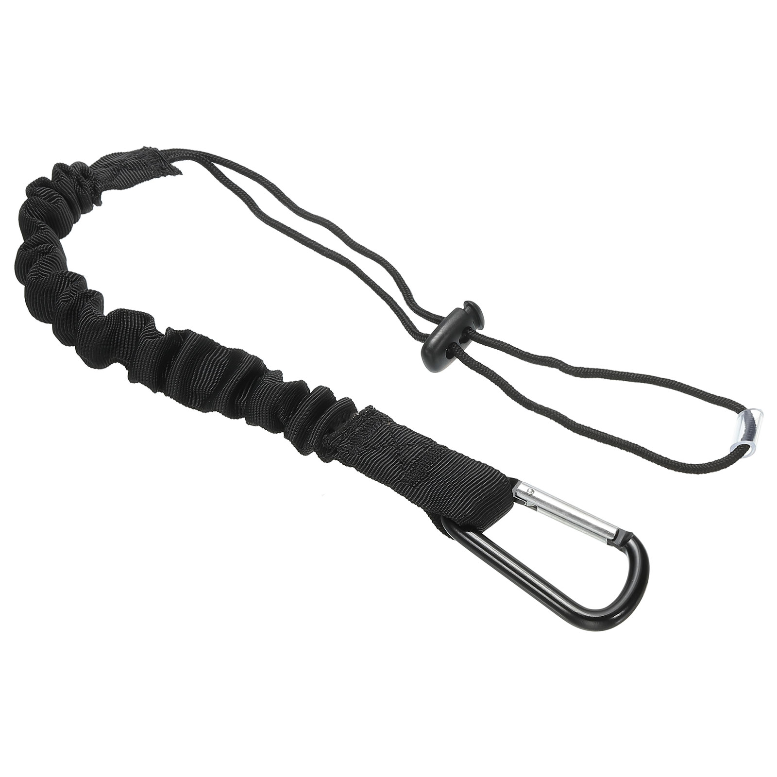 Tool Lanyard with D Hook, 24 Inch Safety Tool Leash 1 Inch Width, Black ...