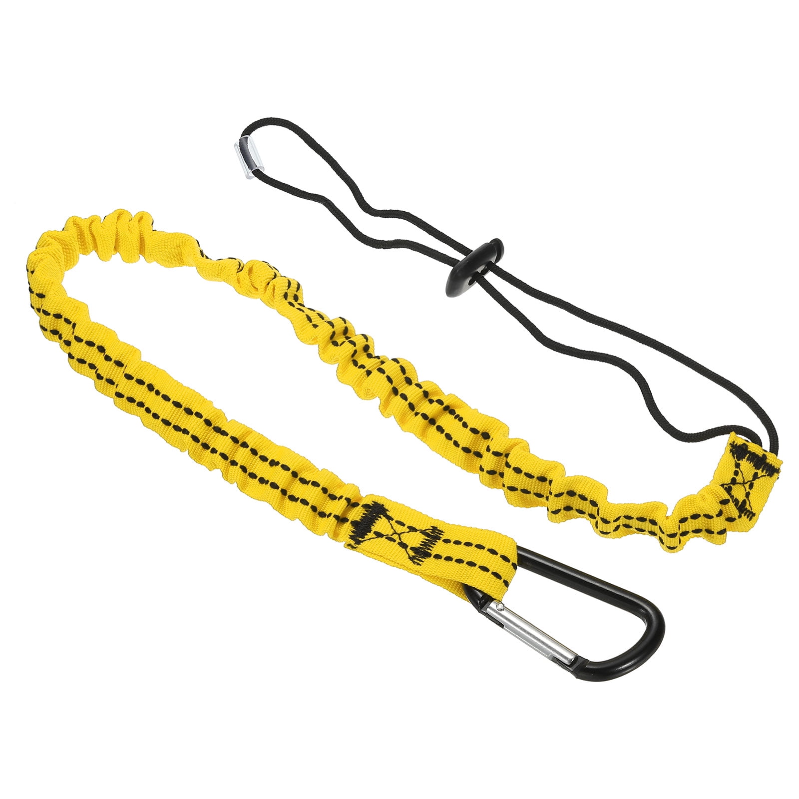 Tool Lanyard with D Hook, 35 Inch Safety Tool Leash 0.8" Width, Yellow ...