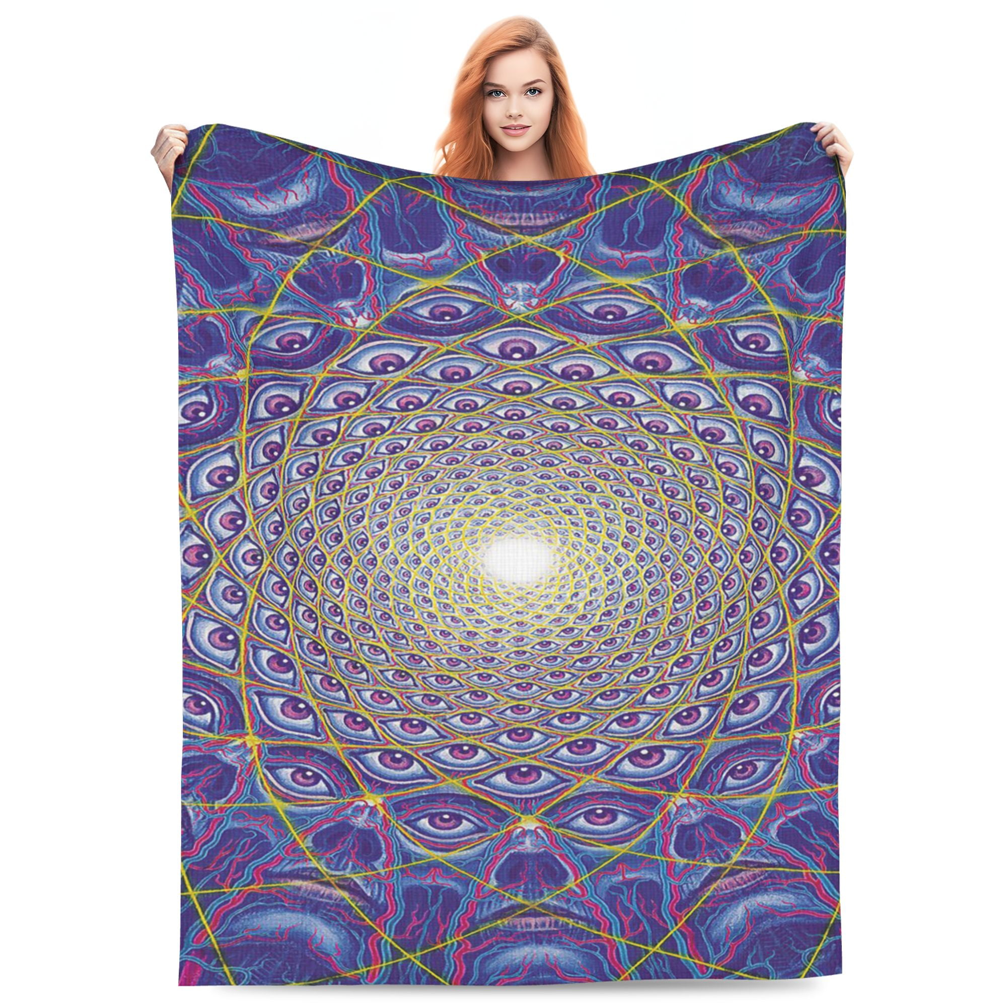 Tool Lateralus Bed Blanket 3D Printed Throw Blanket Lightweight Super ...