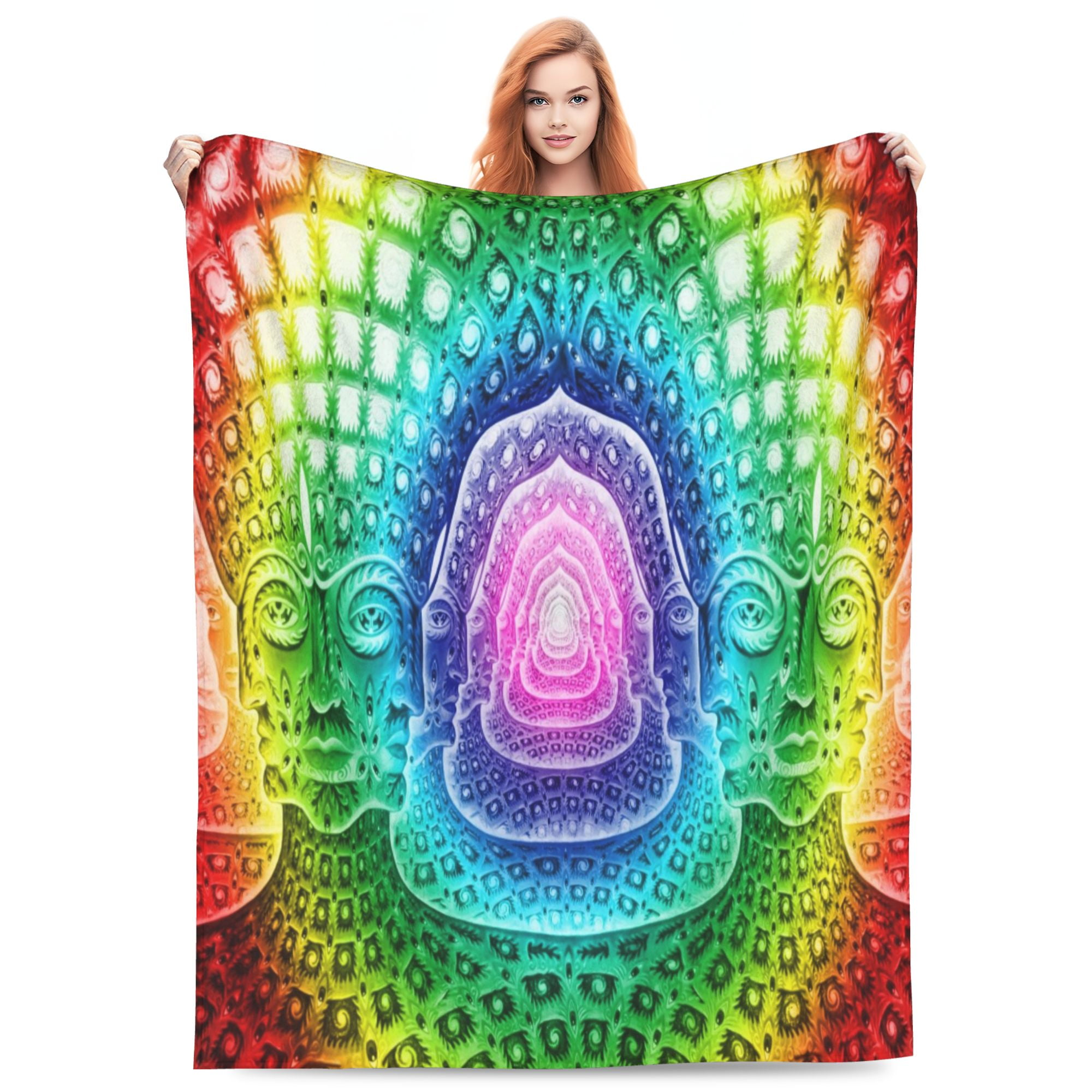 Tool Lateralus Bed Blanket 3D Printed Throw Blanket Lightweight Super ...