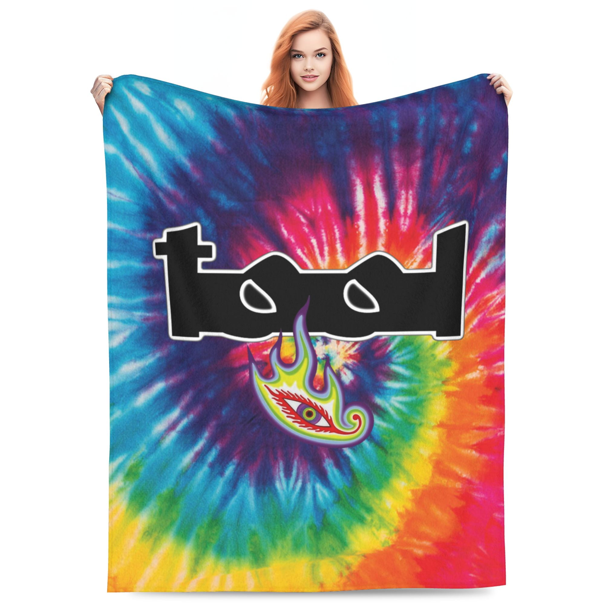 Tool Lateralus Bed Blanket 3D Printed Throw Blanket Lightweight Super ...