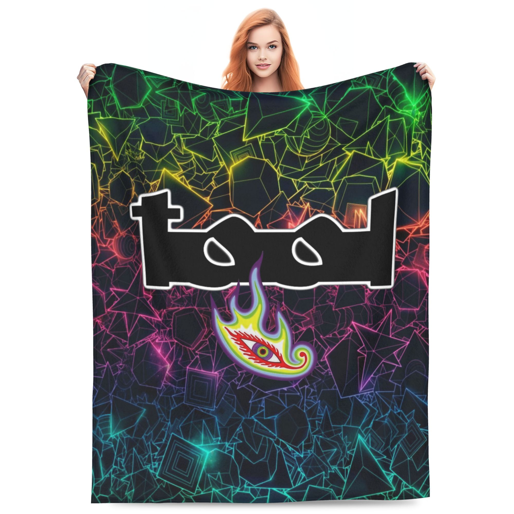 Tool Lateralus Bed Blanket 3D Printed Throw Blanket Lightweight Super ...