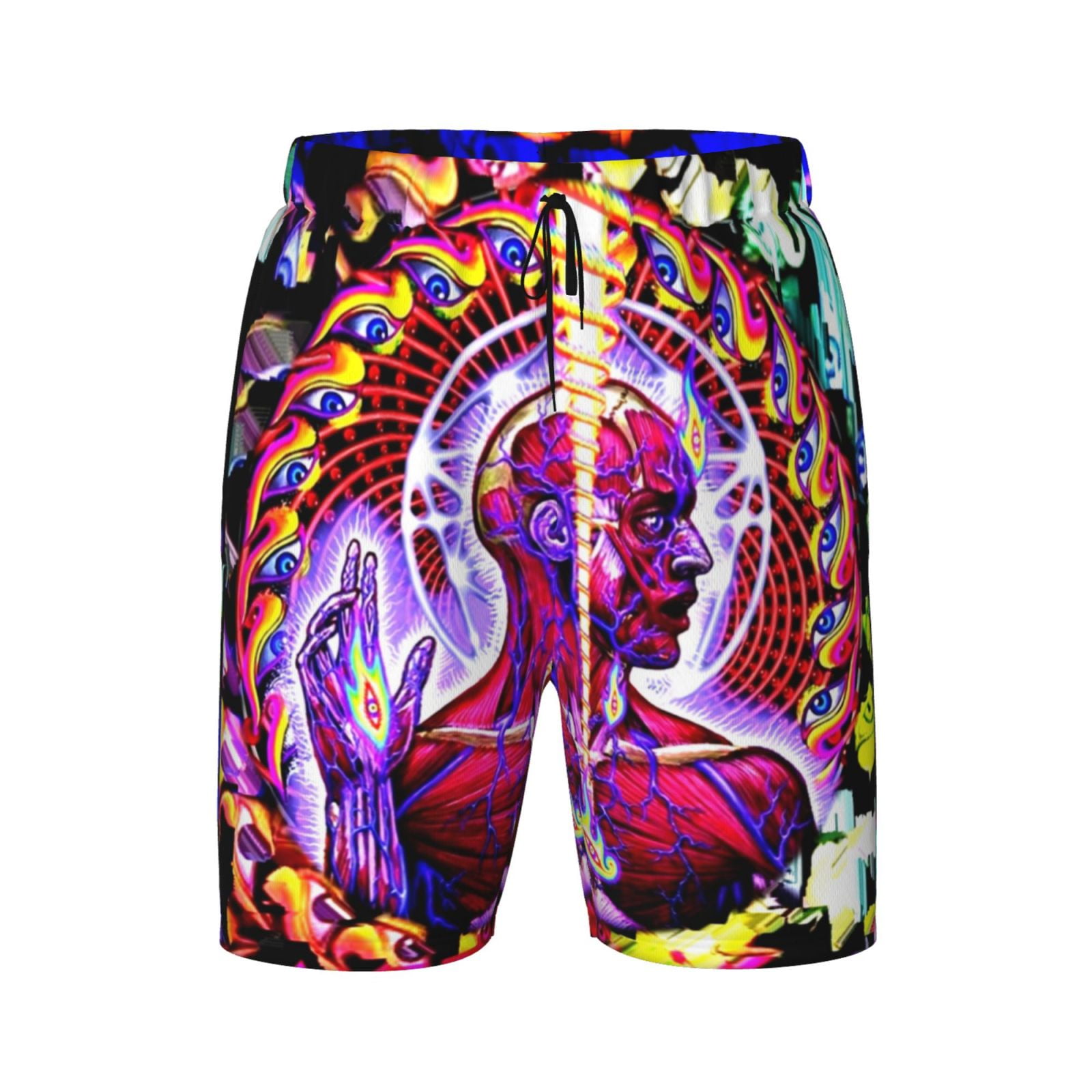 Tool Lateralus Eye Music Teen Swim Trunks Summer Beach Board Shorts ...