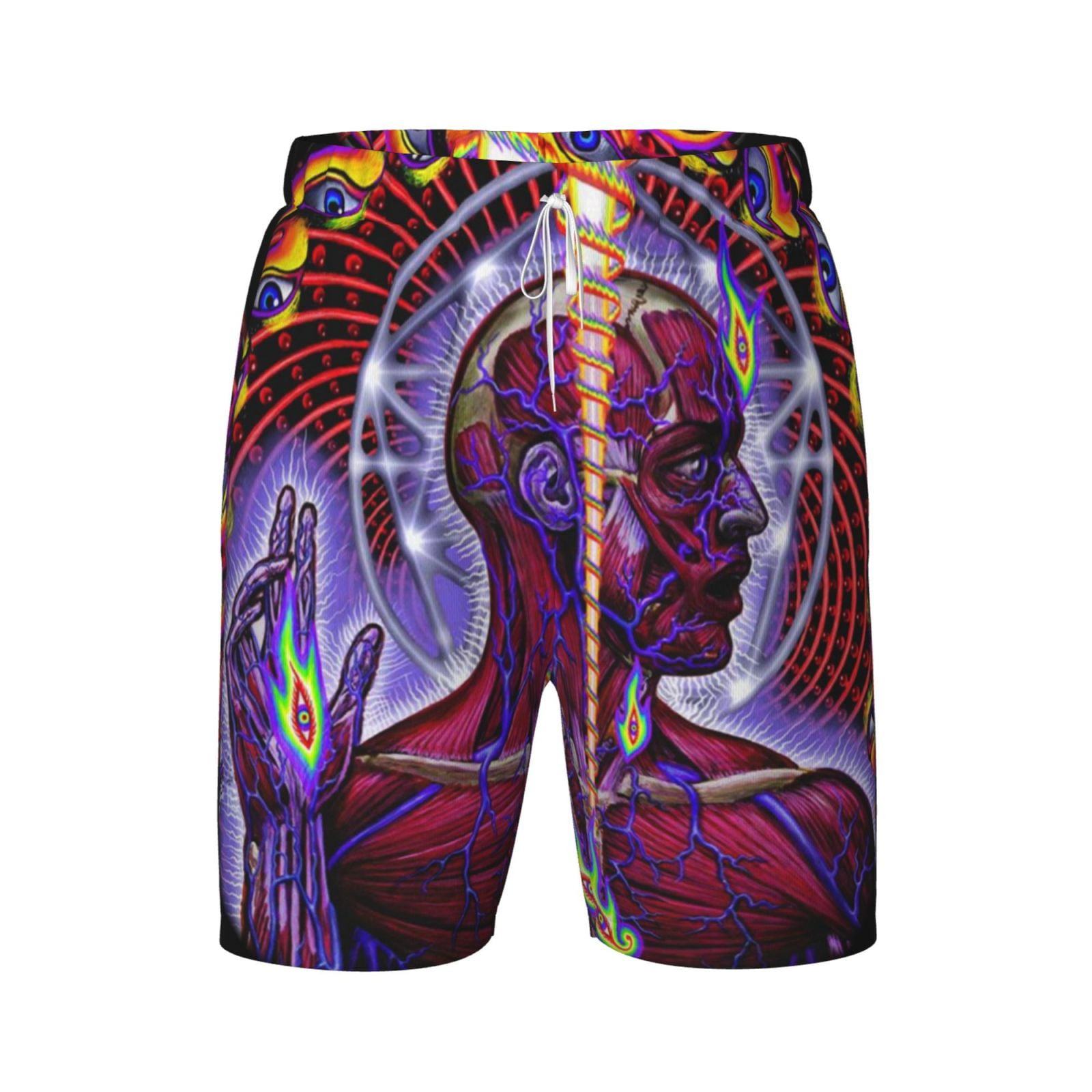 Tool Lateralus Music Teen Swim Trunks Summer Beach Board Shorts Quick ...