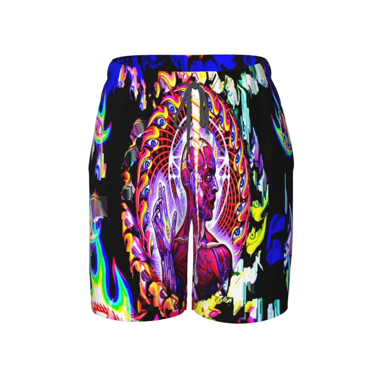 Tool Lateralus Swim Trunks for Boys Beach Short with Drawstring ...