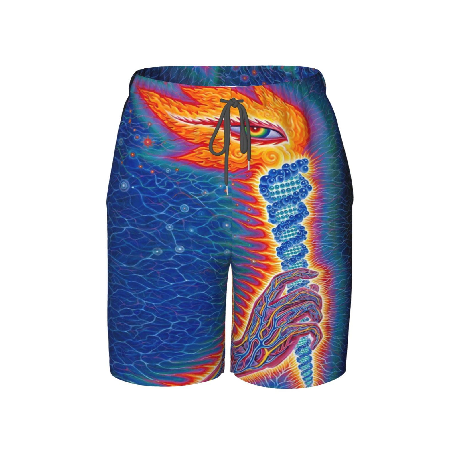 Tool Lateralus Swim Trunks for Boys Beach Short with Drawstring ...
