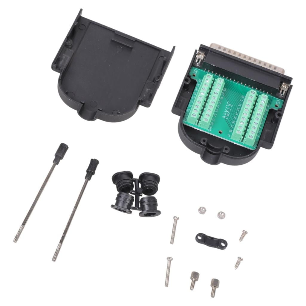 Tool Less DB37 Male Serial Port Terminal Adapter With Foldable Housing ...